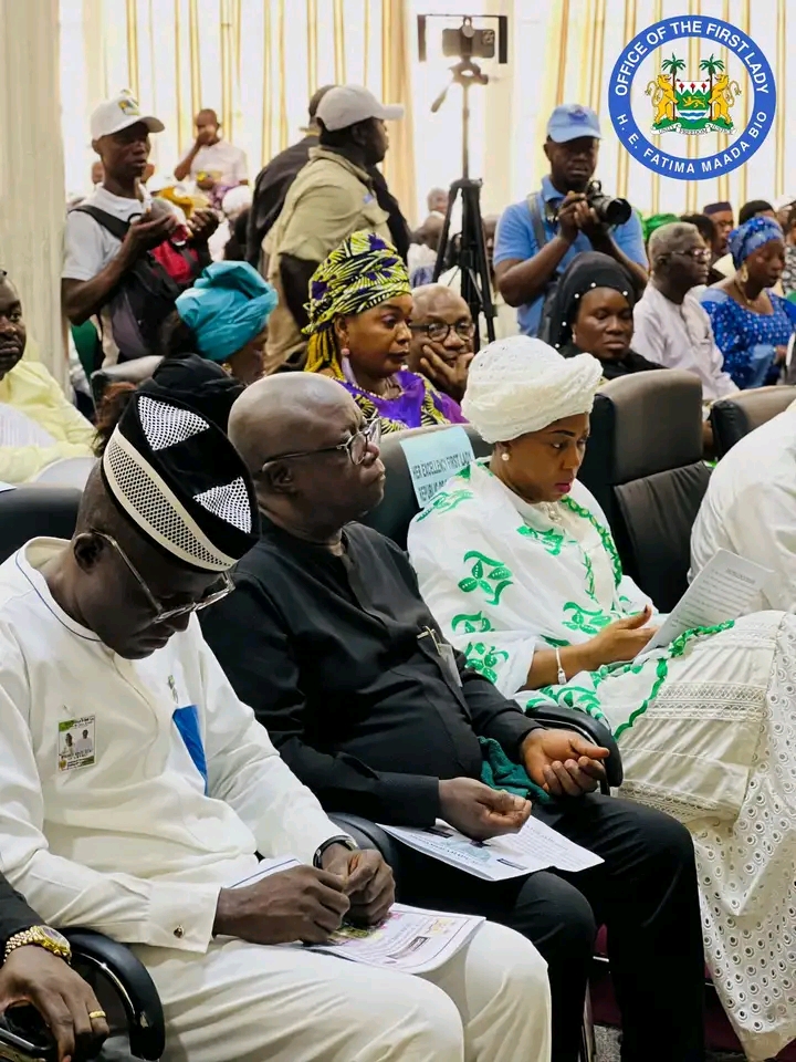 Sierra Leone's 1st Lady Fatima Maada Bio Honours Legacy of Late Mohamed ...
