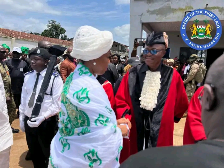 Sierra Leone's 1st Lady Fatima Maada Bio Honours Legacy of Late Mohamed ...